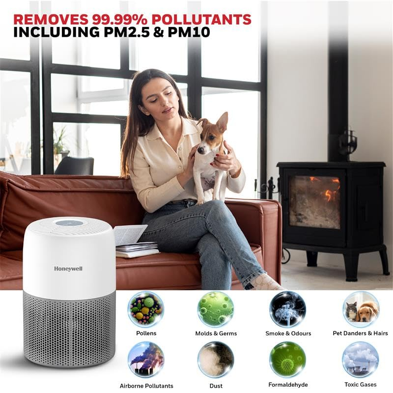 Buy Honeywell AirTouch V1 Air Purifier | 3-Stage Filtration for 235 Sq.ft Rooms - Sourcing Sathi.com